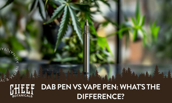 Dab Pen vs Vape Pen: What's the Difference? | Cheef Botanicals